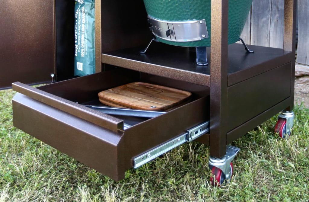 45″ Cart for Large Kamado Grill – Solé Gourmet
